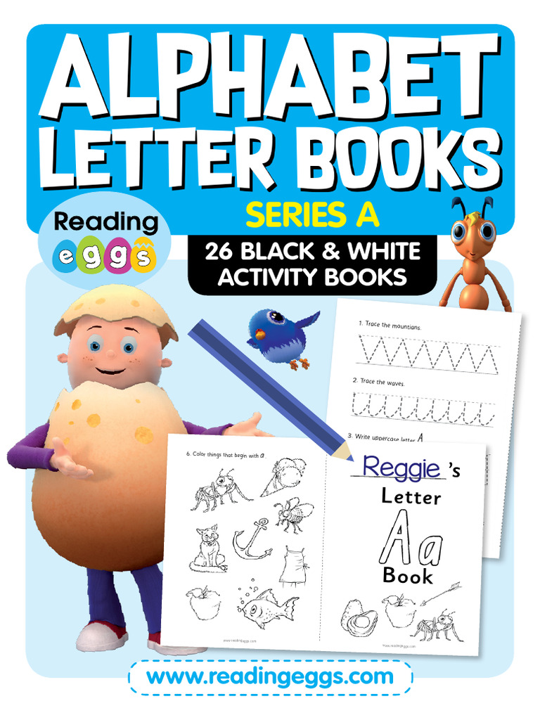 Alphabet Letter Books Booklet | PDF | Letter Case | Writing