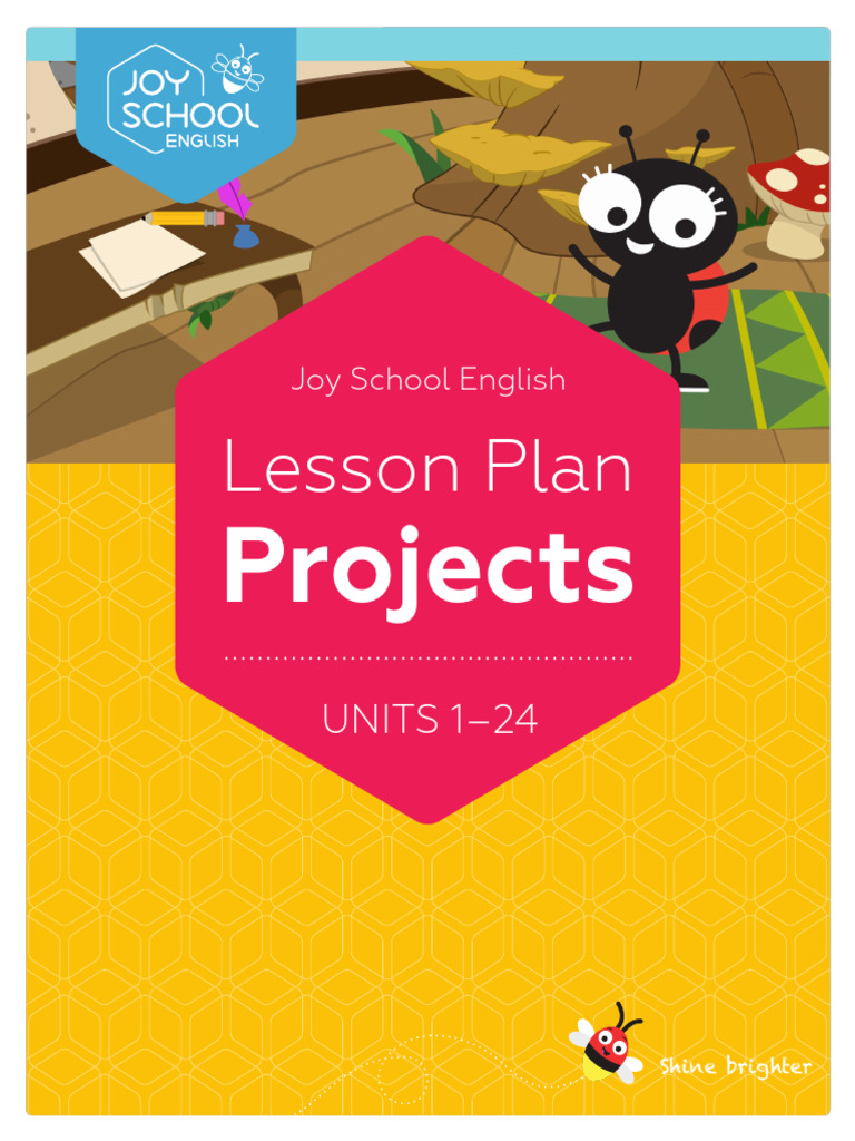 Booklet Kinder Joy School English 1 | PDF