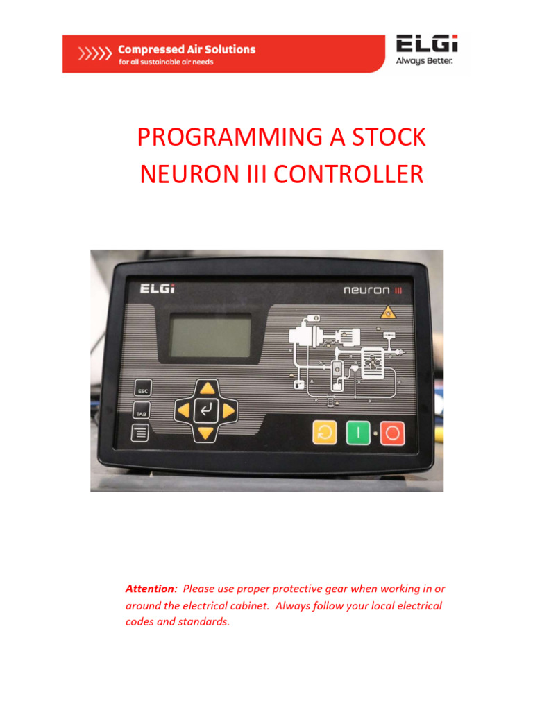 Neuron III Controller Programming Guide | PDF