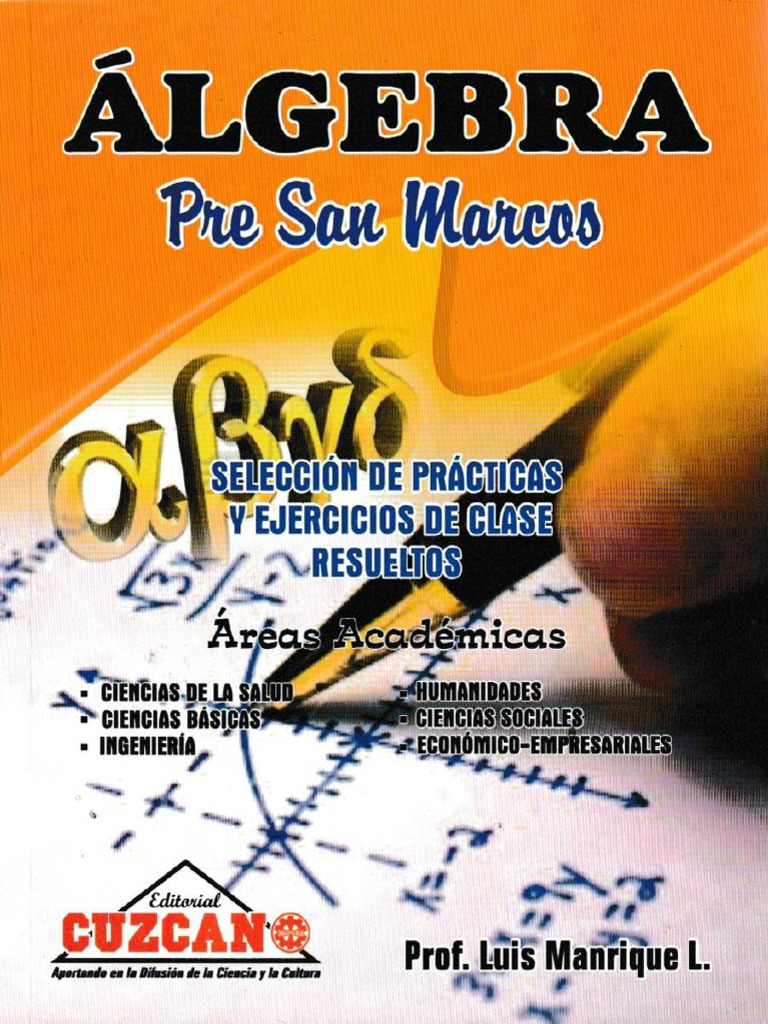 ALGEBRA Cuzcano | PDF