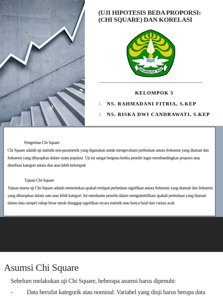 Uji Chi Square dan Korelasi Statistik | PDF