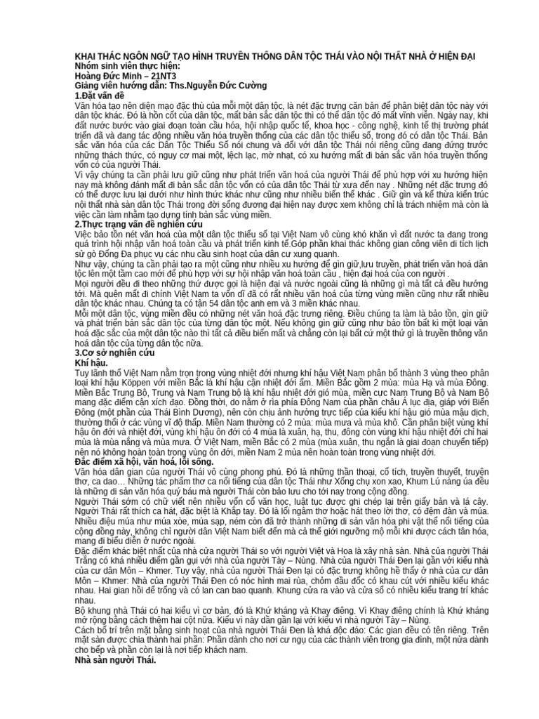SỐ-462-6-31-HĐ-ĐHKT-KHCN_ KHAI THÁC NGÔN NGỮ TẠO HÌNH TRUYỀN THỐNG DÂN TỘC THÁI VÀO NỘI THẤT NHÀ ...