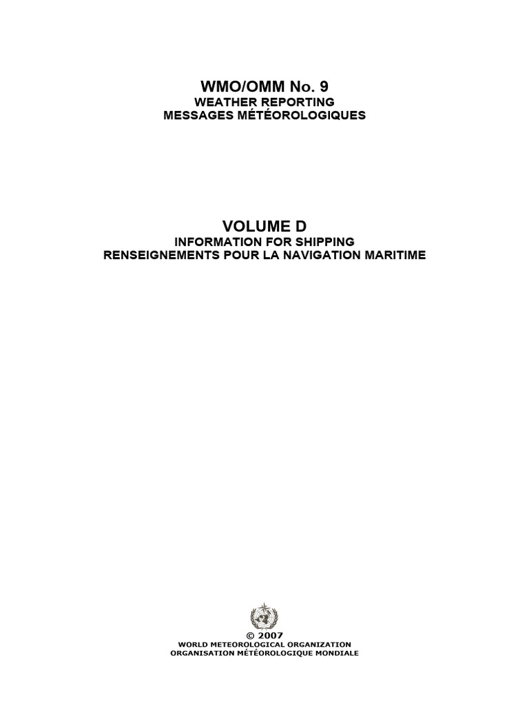 Weather Report - WMO | PDF | Telecommunications Engineering | Wireless