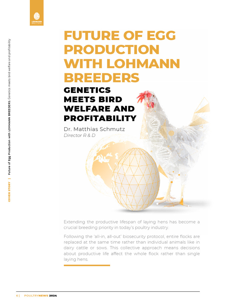 Future of Egg Production With Lohmann Breeders | PDF | Selective ...