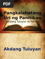 14 Na Halimbawa NG Tuluyan o Prosa | PDF