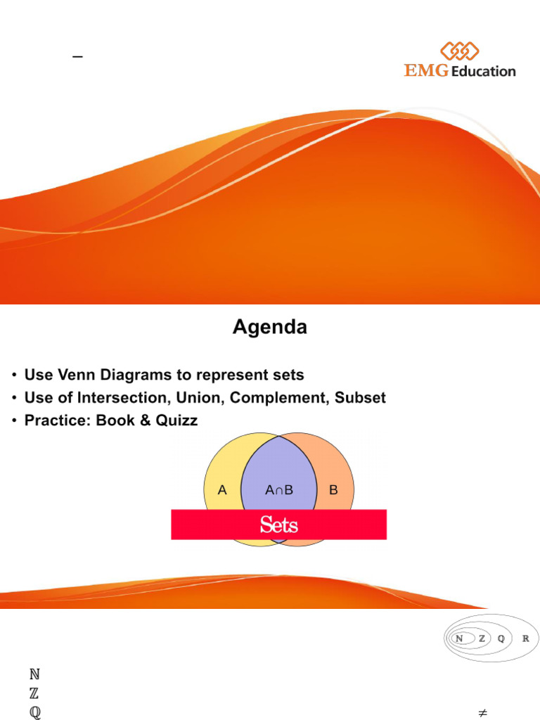 G10W7L1 - Venn Diagrams v2 | PDF | Integer | Rational Number