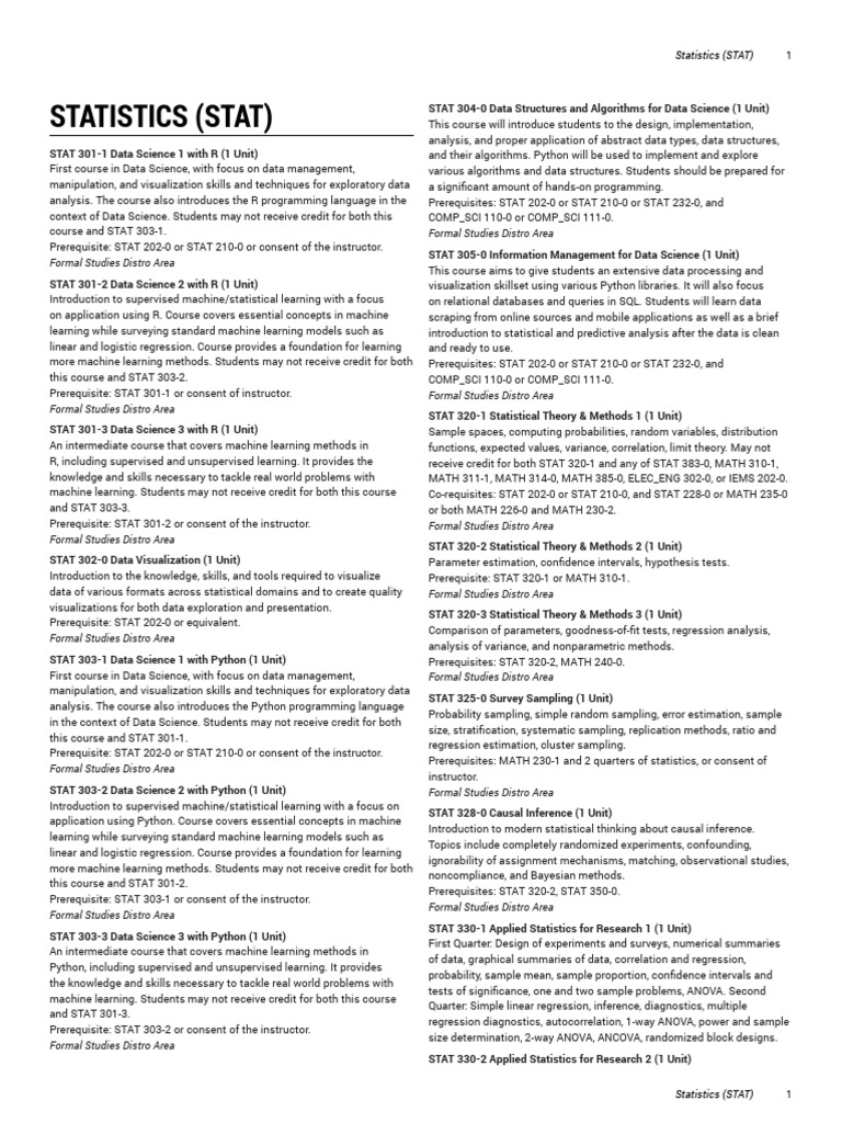 Stat | PDF | Statistics | Regression Analysis
