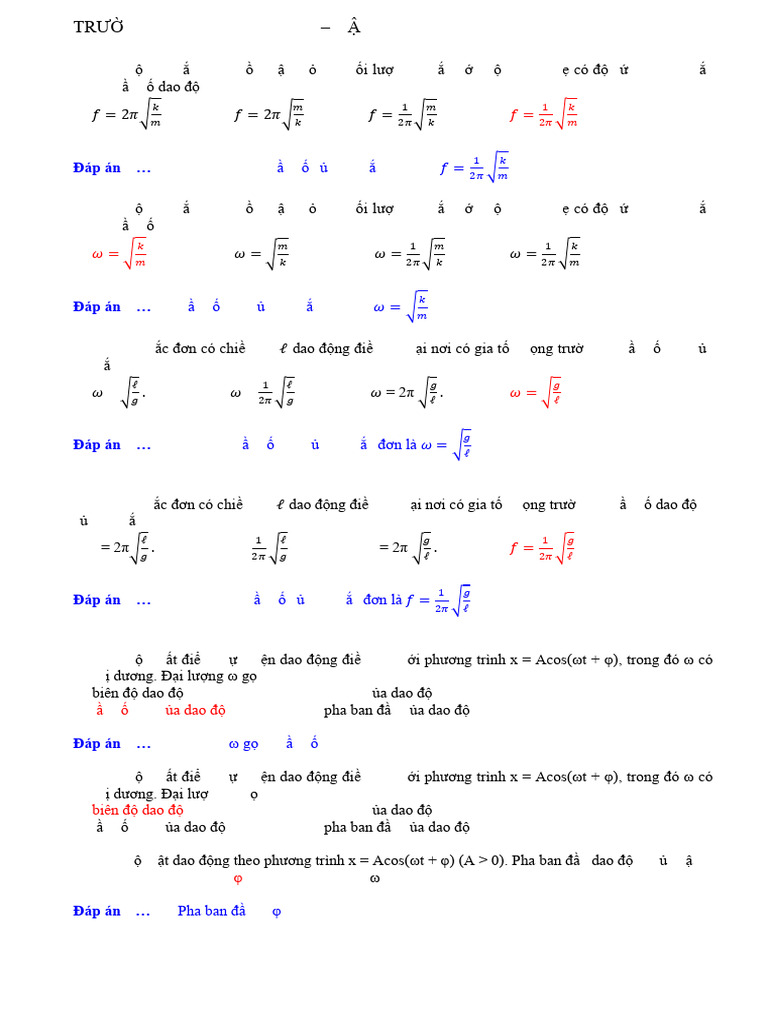 GIẢI ĐC On Tap 12 KTGK | PDF