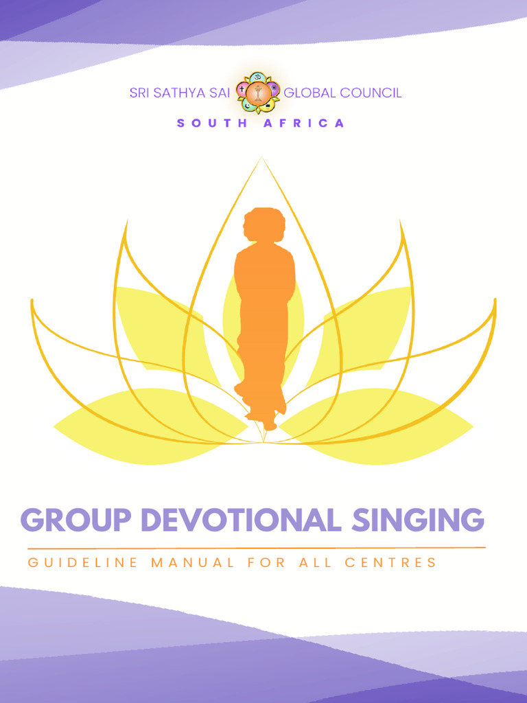SSSGC-SA Group Devotional Singing Guideline Manual For All Centres ...