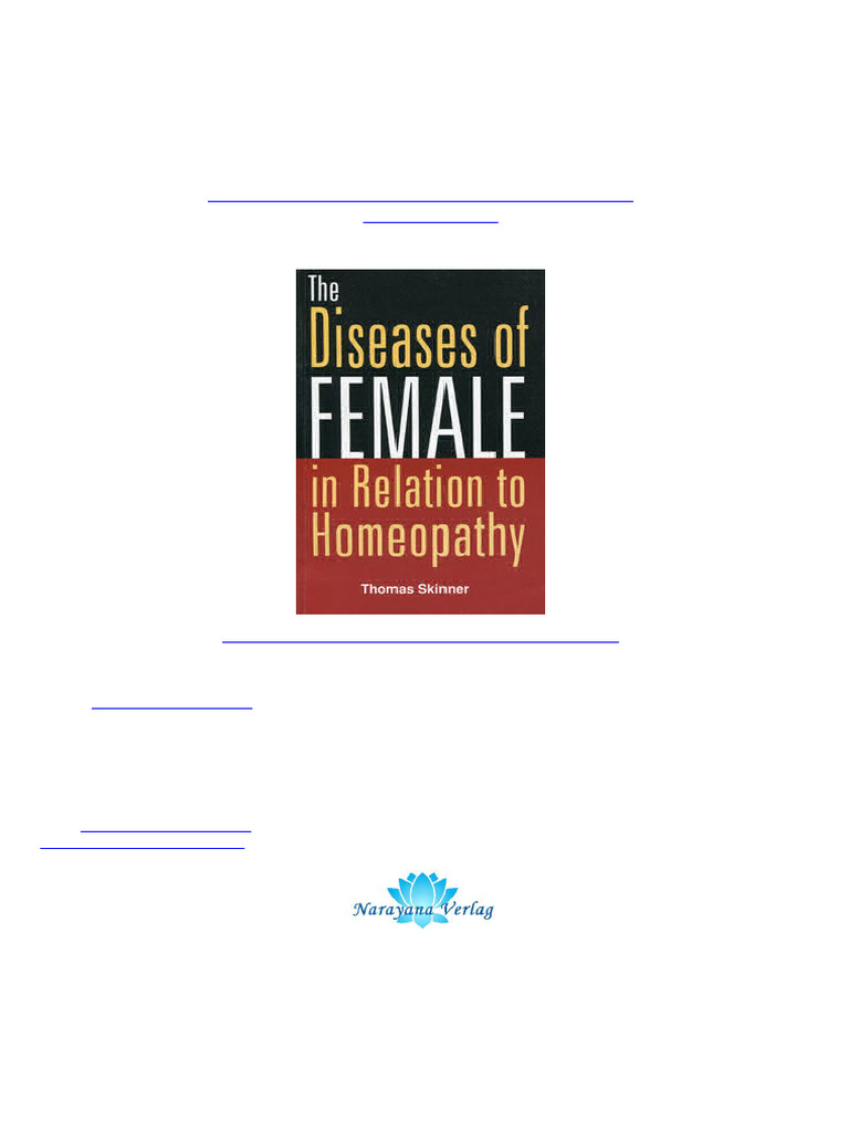 Female Diseases and Homeopathy Guide | PDF | Homeopathy | Health Care