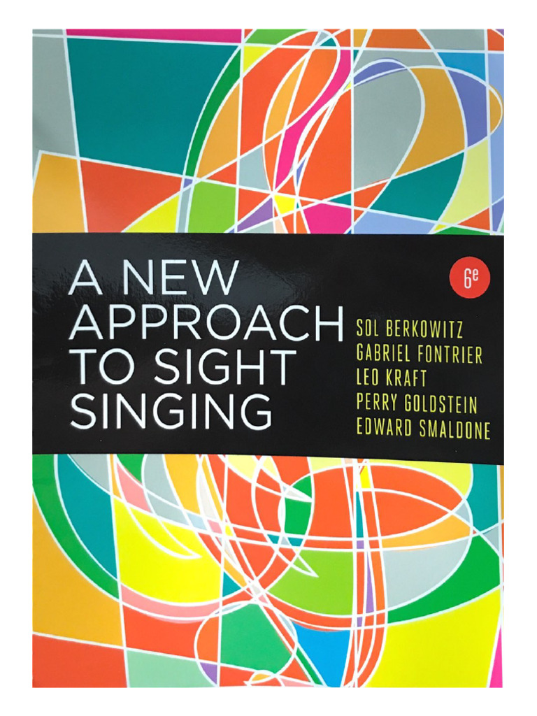 A New Approach To Sight Singing | PDF