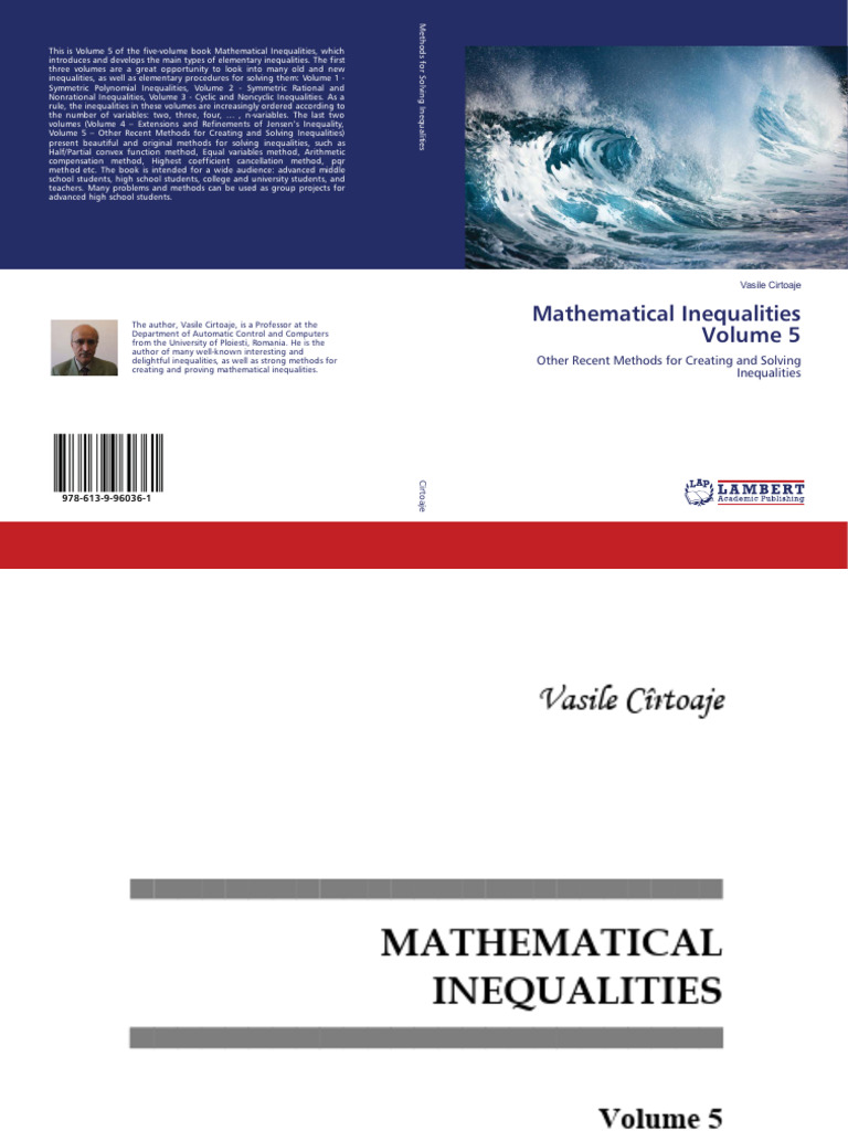 Math Ineq 5 | PDF | Inequality (Mathematics) | Algebra