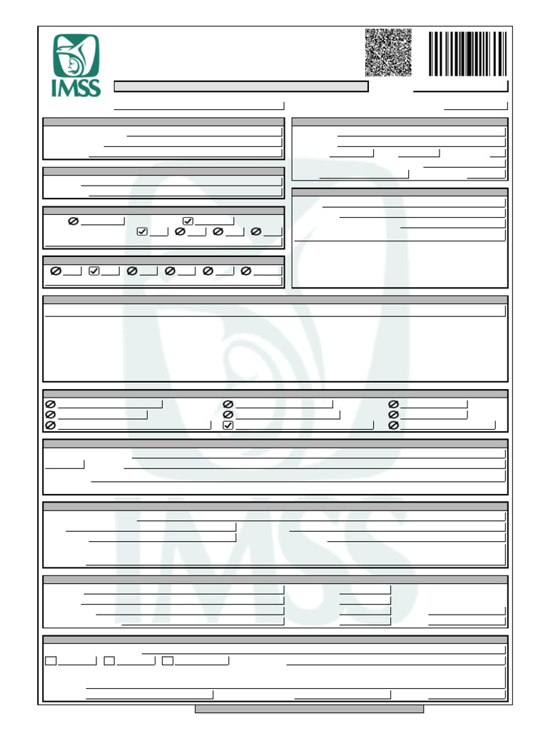 Solicitud de Subrogación IMSS 4-30-200 | PDF | Ciencias de la Salud ...