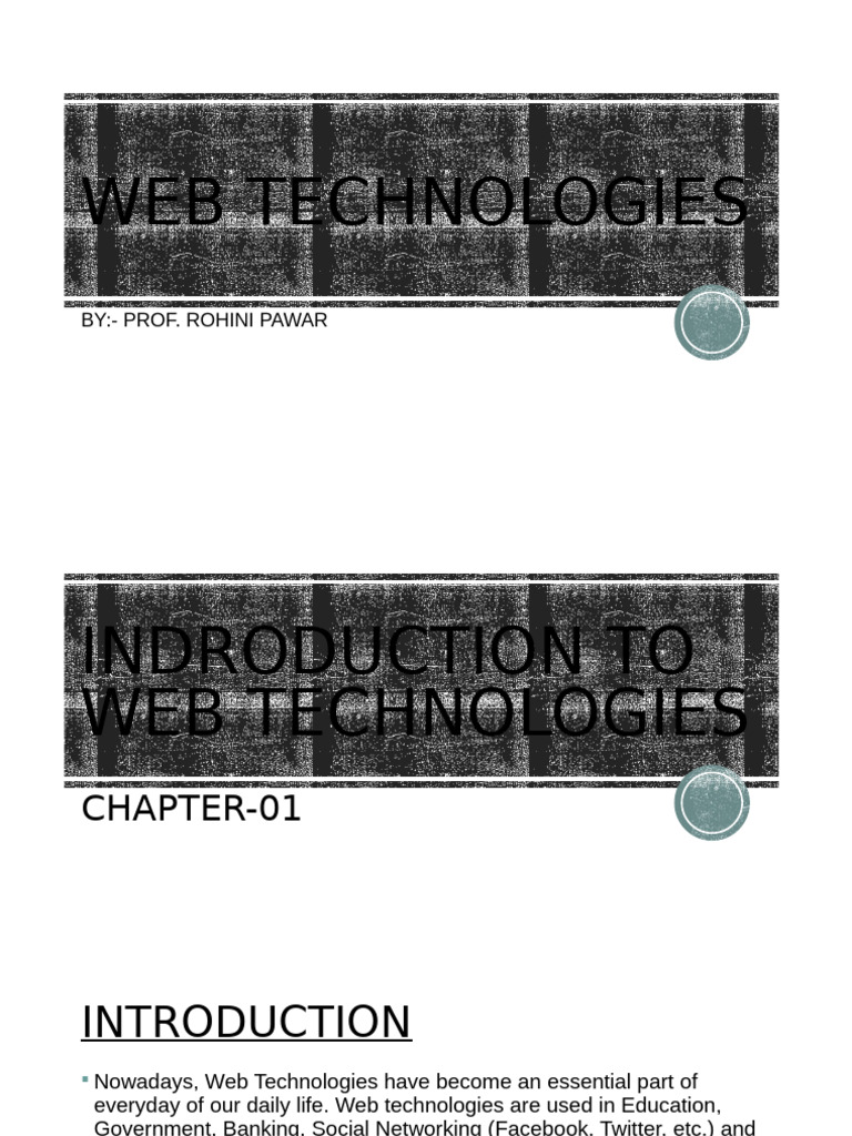 html ch1 | PDF | World Wide Web | Internet & Web