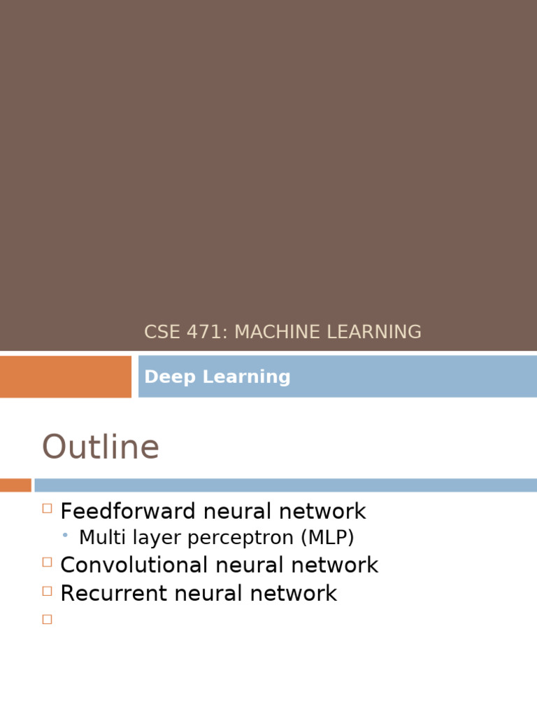 4. DeepLearning | PDF | Deep Learning | Algorithms