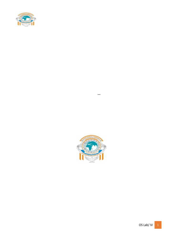 OS lab manual 2024-25 | PDF | Computer File | Filename