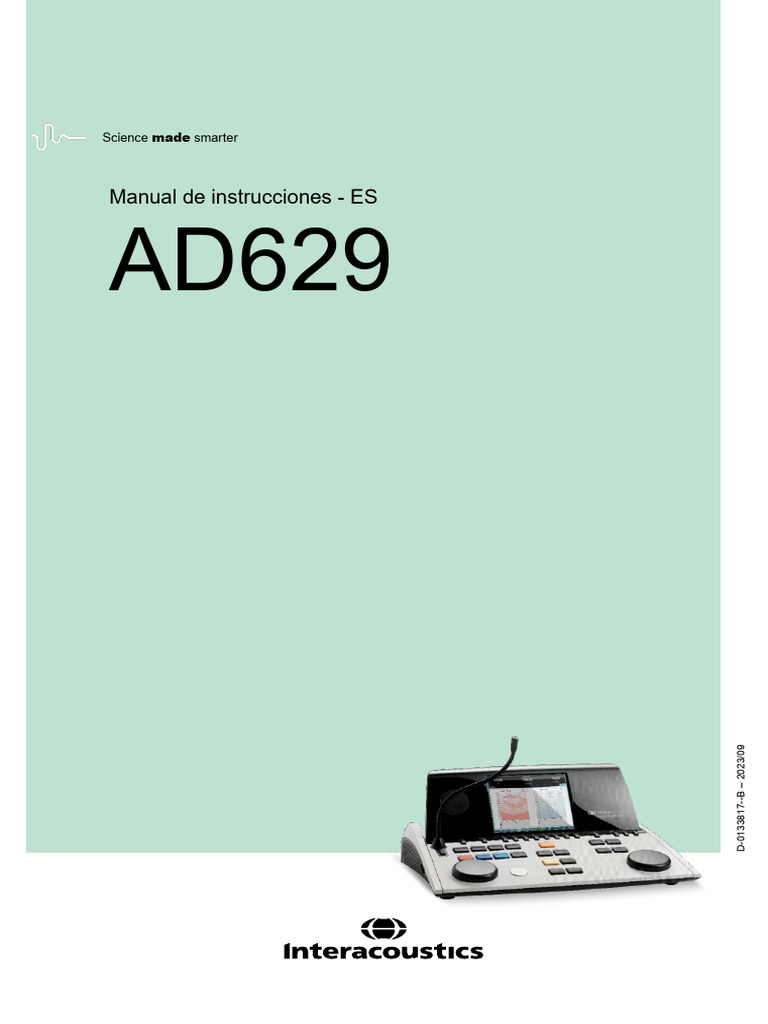 Manual de Uso AD629 | PDF | Micrófono | Auriculares