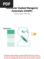 Dolls Eye Movement | PDF | Vestibular System | Nervous System