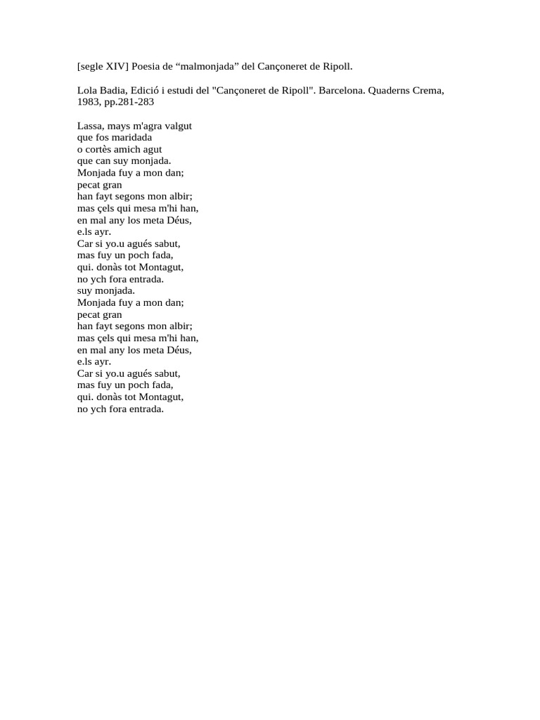 Poesia Popular | PDF