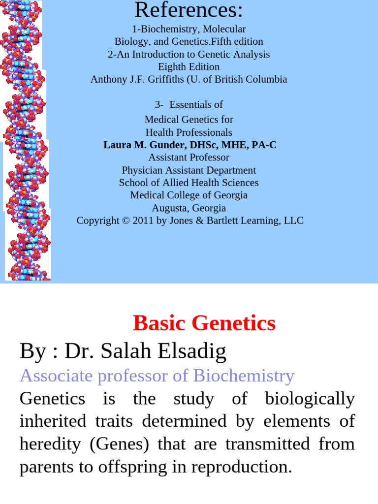 Genetics 1 Pdf Dominance Genetics Zygosity 3442