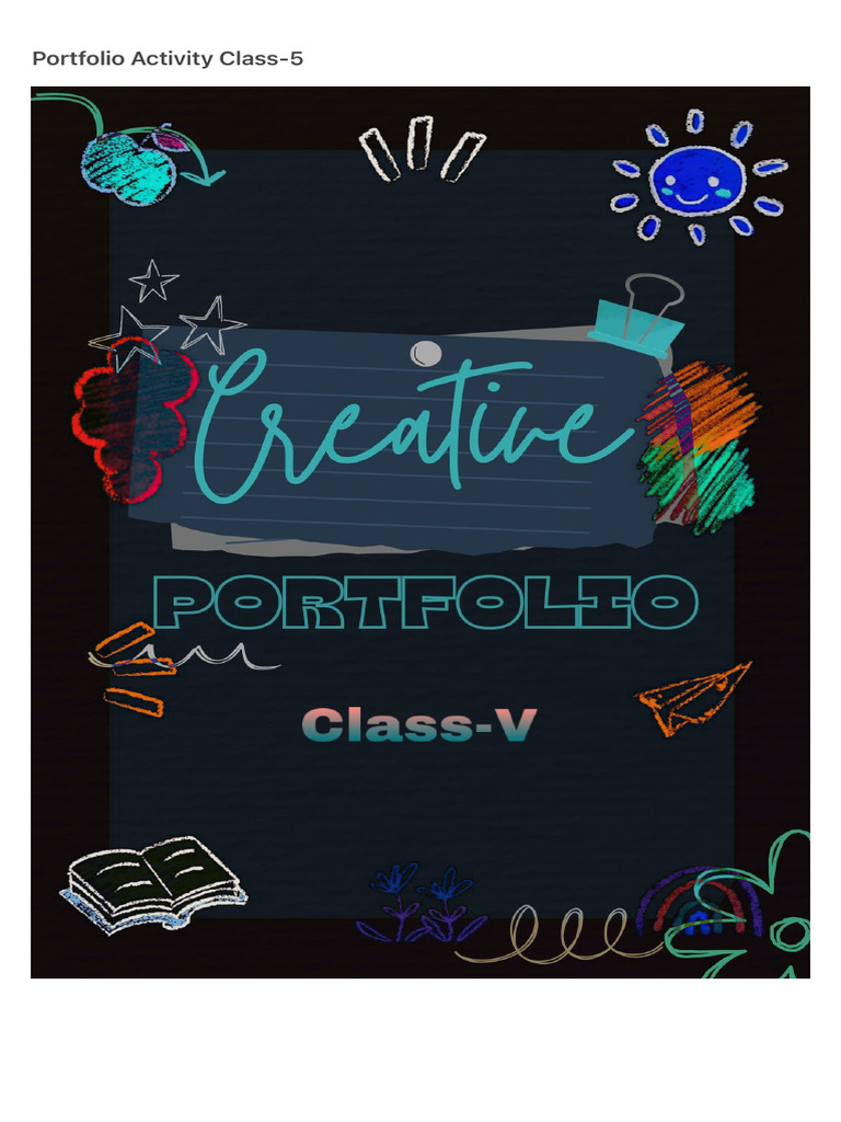 Portfolio Activity Class-5 | PDF