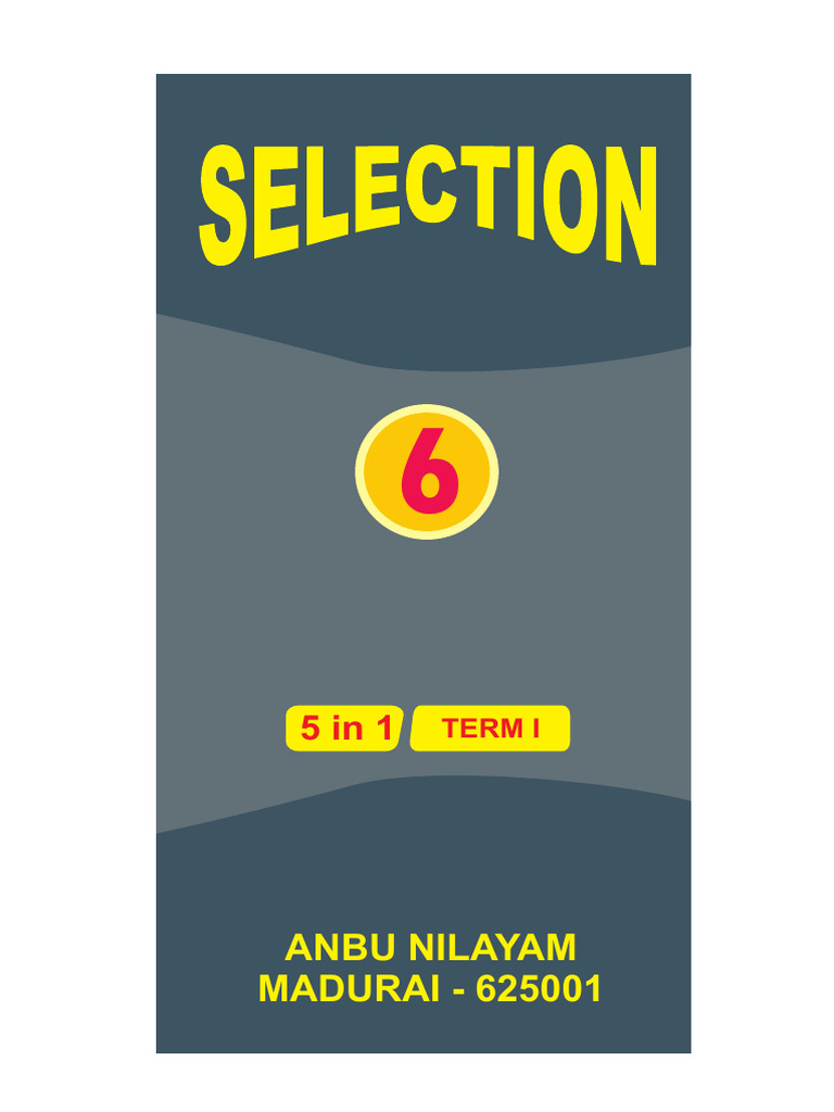 6th Standard Term 1 Master Guide | PDF