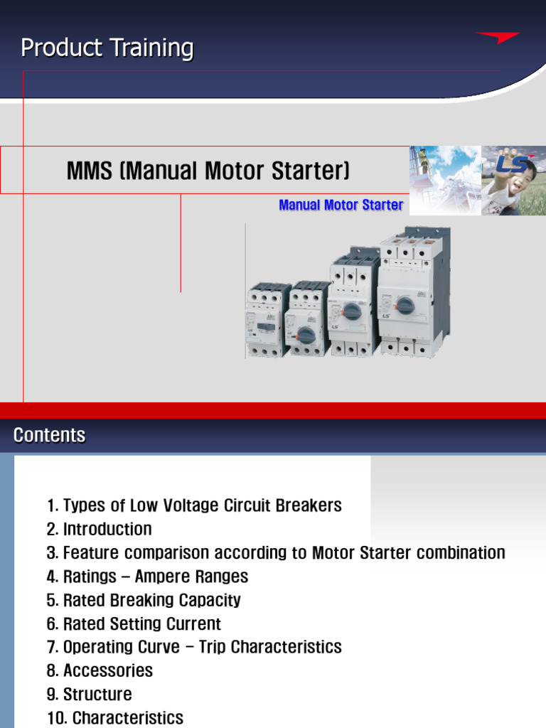 MMS-63H Manual Motor Starter Guide | PDF | Electrical Wiring | Power ...