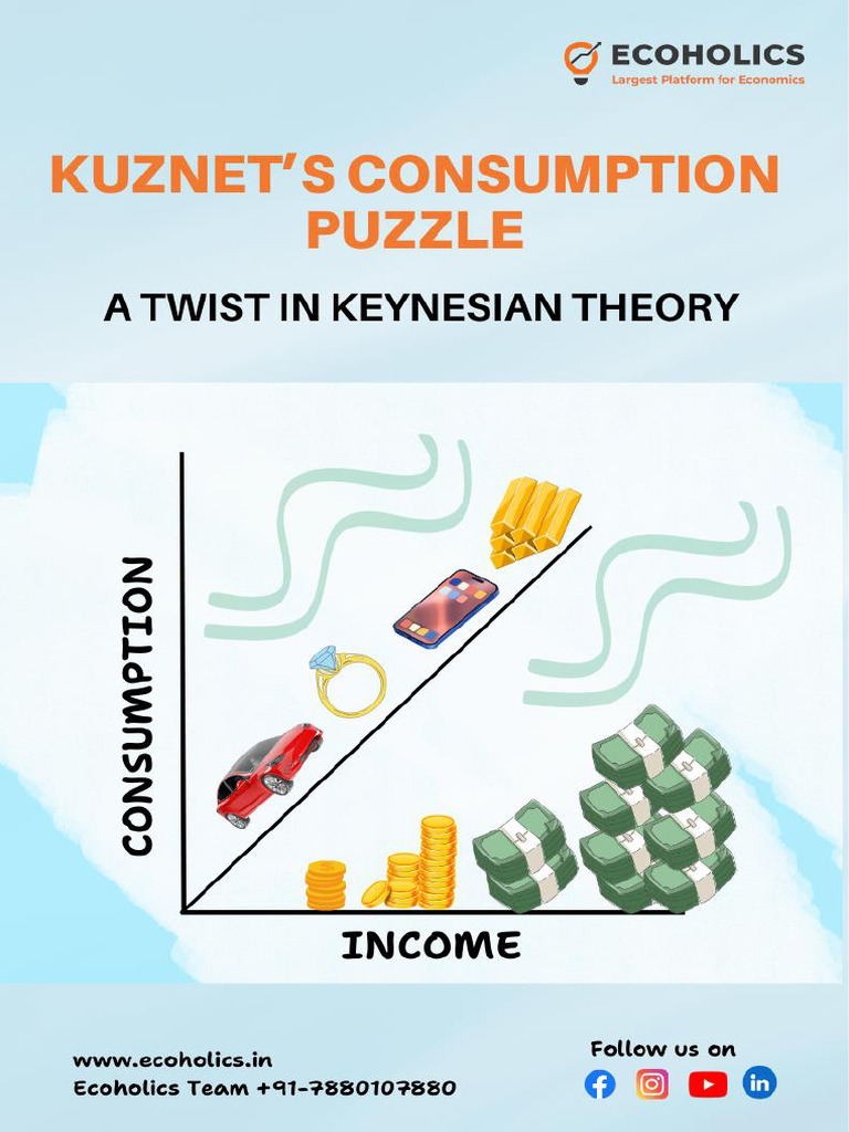 Kuznets Consumption Puzzle Explained | PDF | Economics | Economies