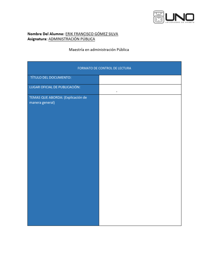 GOSE - LGCG Cuadro | PDF | Contabilidad | Auditoría