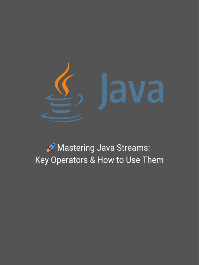 Java_Streams | PDF