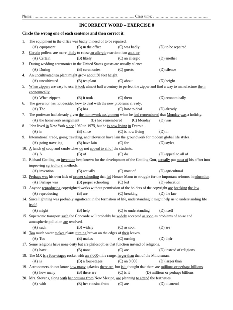 EXERCISE-8-students | PDF