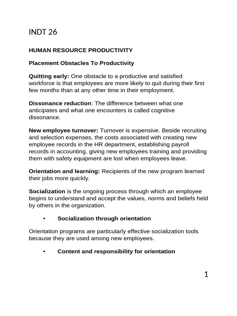 Enhancing HR Productivity and Placement | PDF | Employment | Employee ...