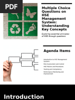 HSE-MS Manual, HSE Procedure, Guidelines and Standard | PDF | Risk ...