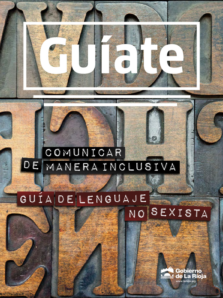Guíate - Comunicar de Manera Inclusiva - Guía de Lenguaje No Sexista | PDF | Sexismo | Género ...