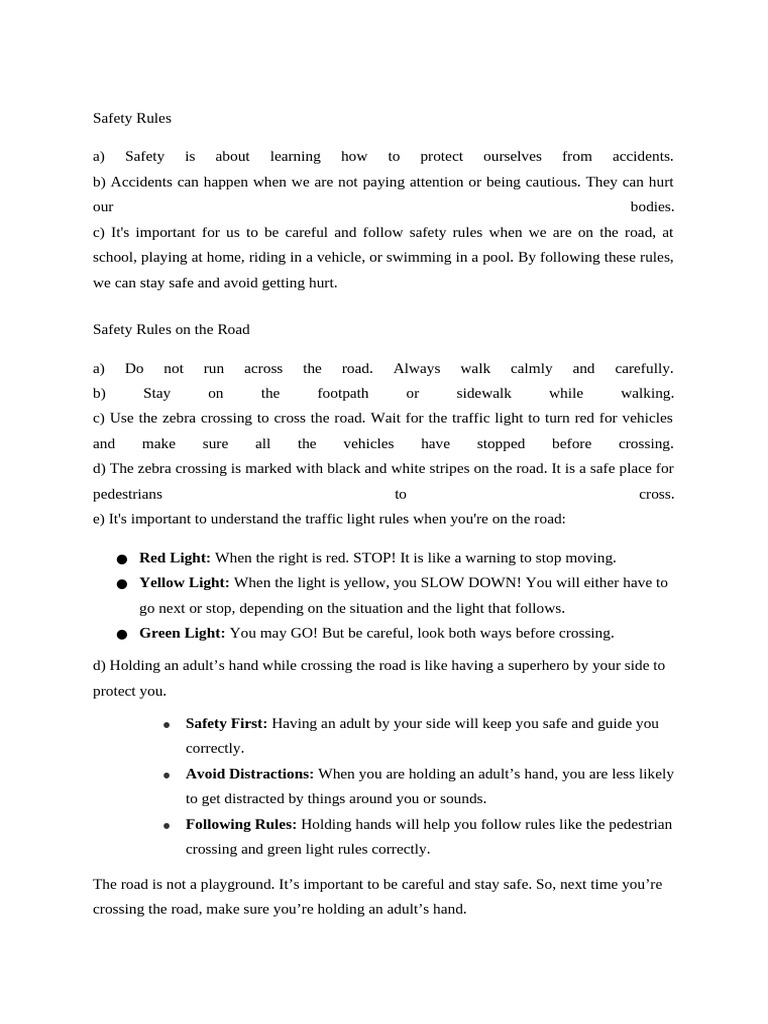 Chapter 11 - Road Safety Class 2 | PDF | Traffic | Traffic Light
