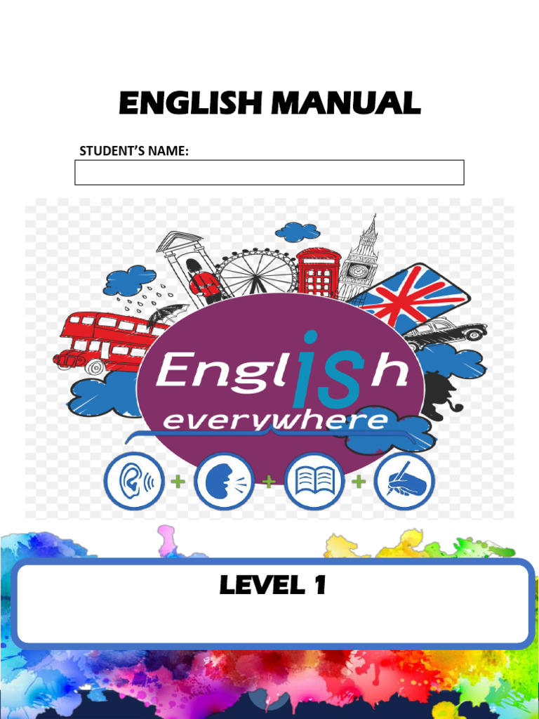 English Manual Level 1 | PDF | Plural