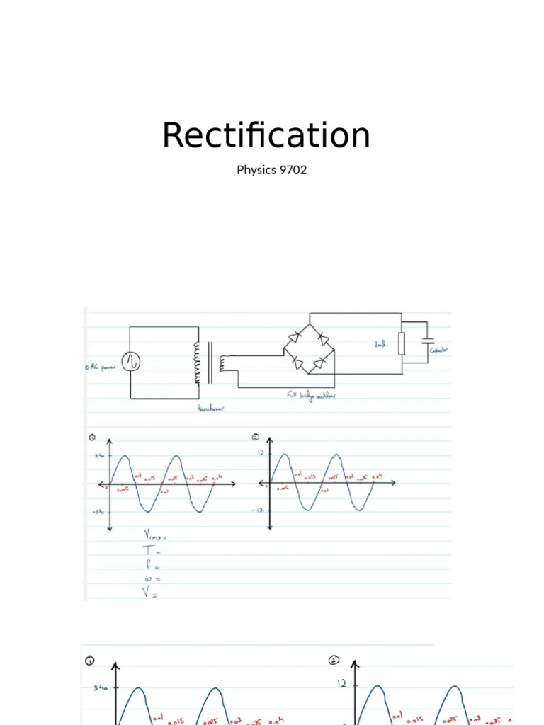 Rectification | PDF