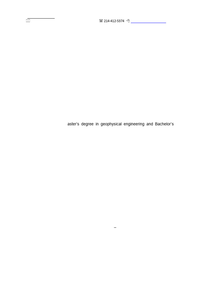 2d and 3d Land Acquisitionprocessing Geophysicist | PDF | Geophysics | Reflection Seismology