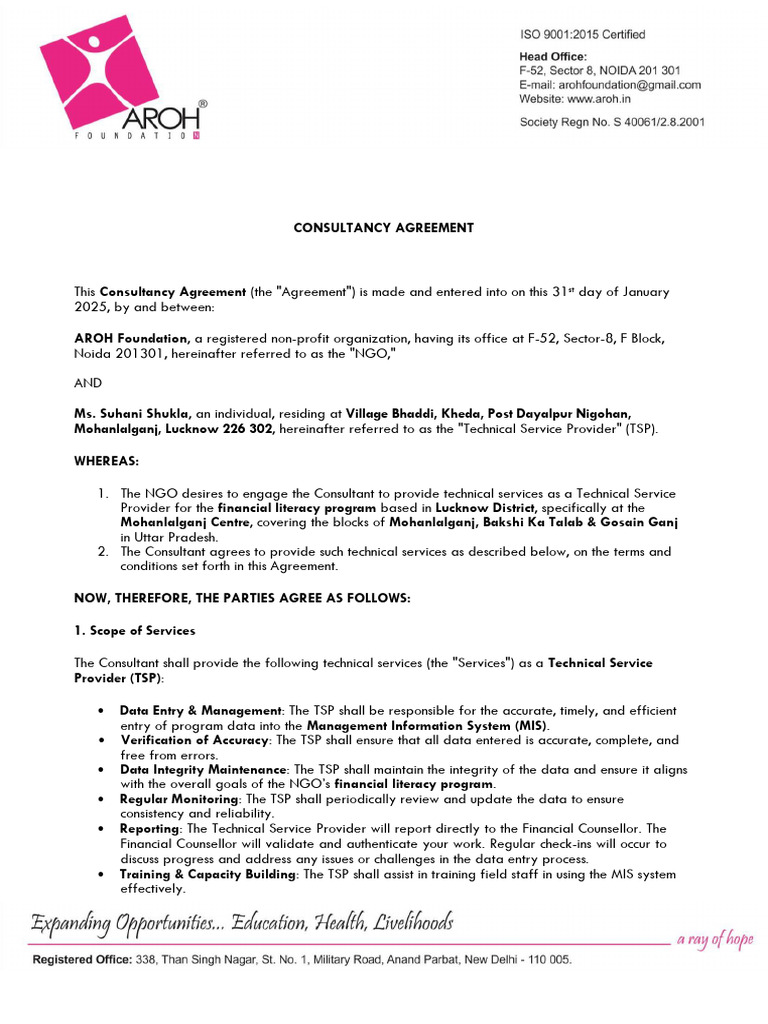 Suhani Shukla (1) | PDF | Employment | Arbitration