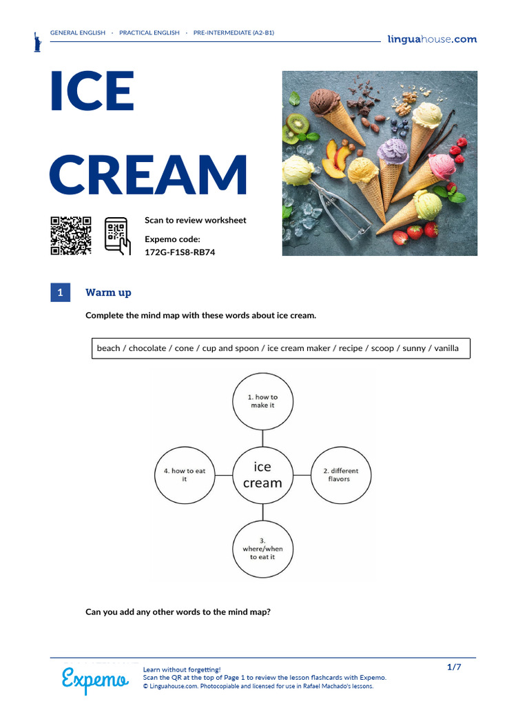 ice-cream-american-english-student | PDF | Adverb | Verb