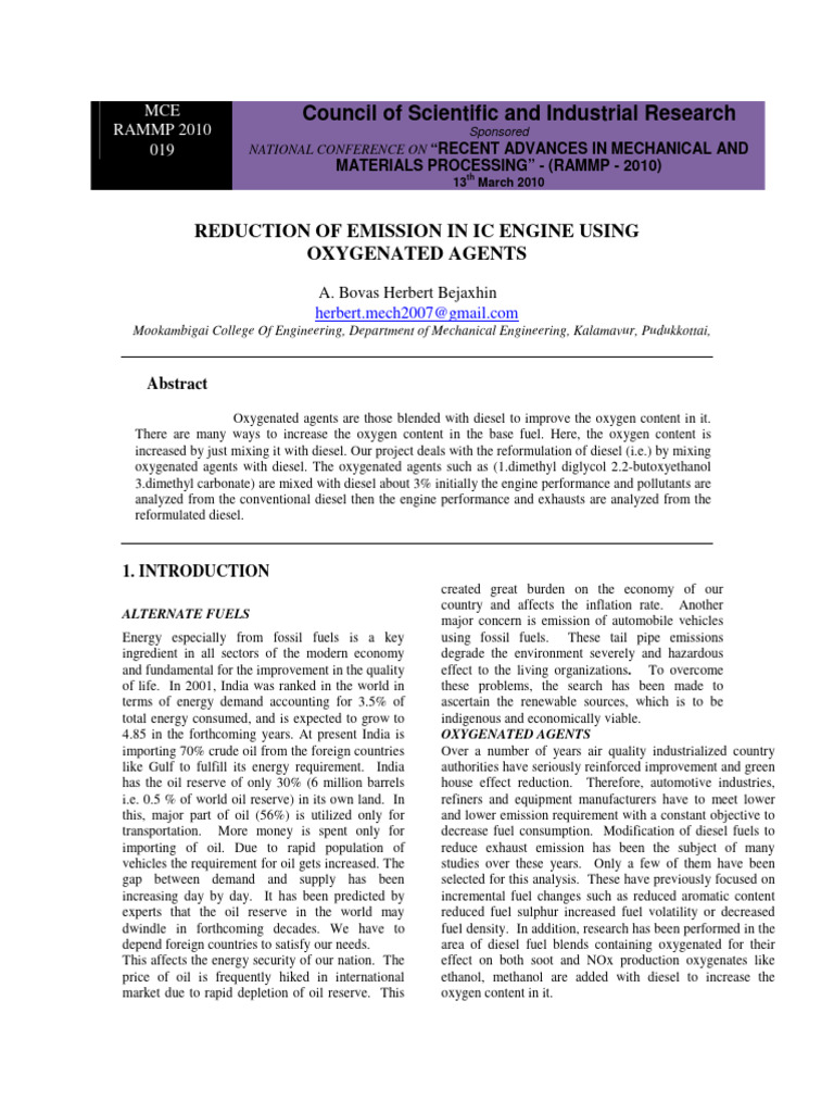 ME 019 | PDF | Combustion | Exhaust Gas