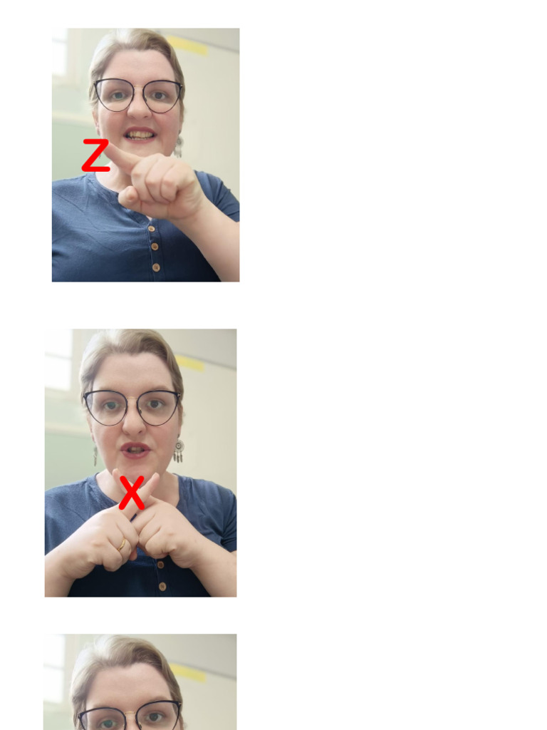 Alfabeto Com Gestos Fer | PDF