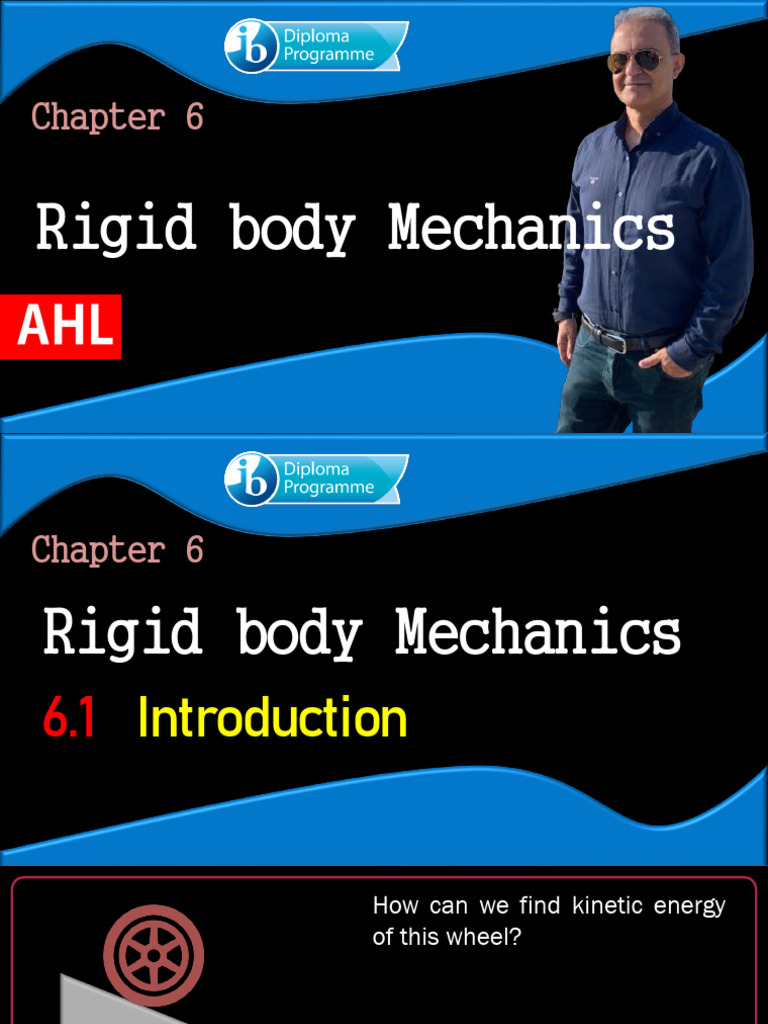 Rigid Body Mechanics - Clsss | PDF | Rotation Around A Fixed Axis ...