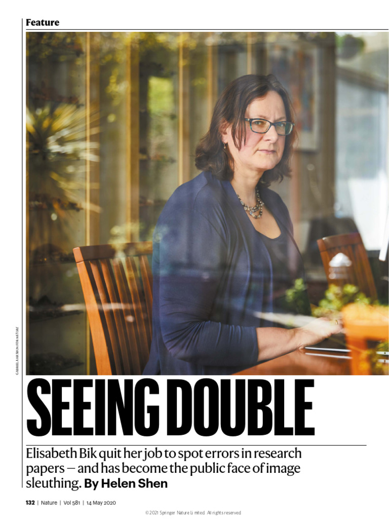 Elizabeth Bik Story | PDF | Plos One | Image Editing