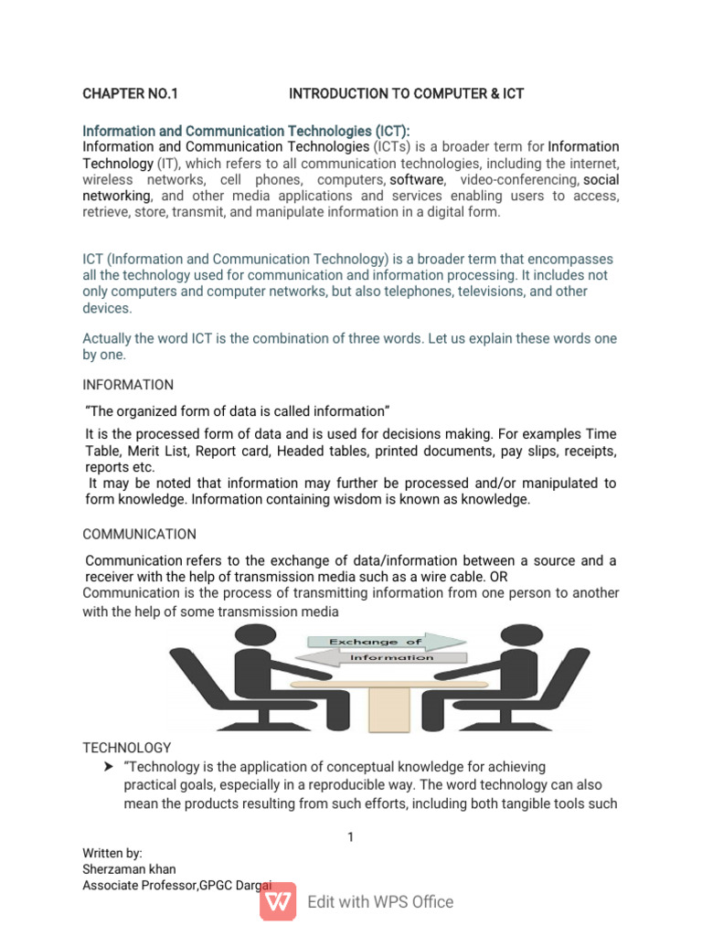 ICT NEW SYLLABUS | PDF | Cpu Cache | Computer Data Storage