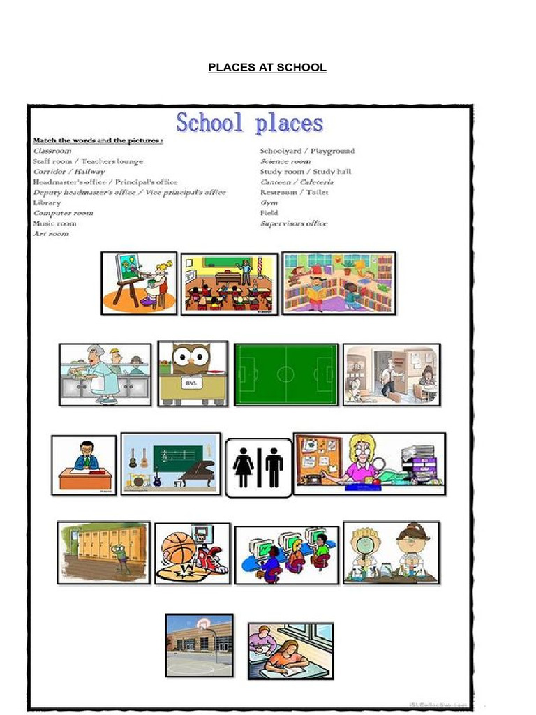 Locations Within the School | PDF
