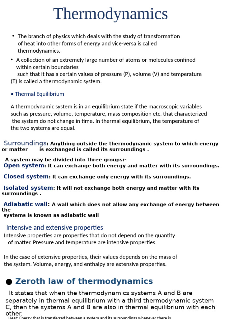 Thermodynamics Project 11 | PDF