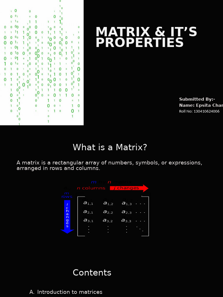 Matrix | PDF | Matrix (Mathematics) | Determinant Matrix | PDF | Matrix (Mathematics) | Determinant