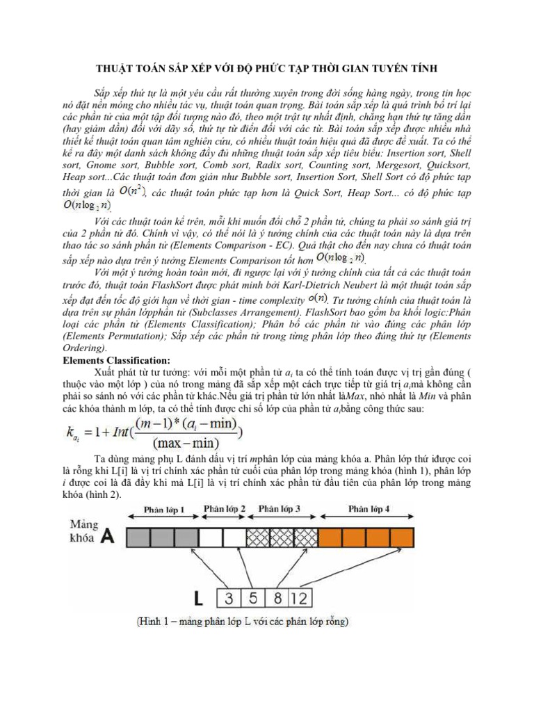 Flash Sort | PDF