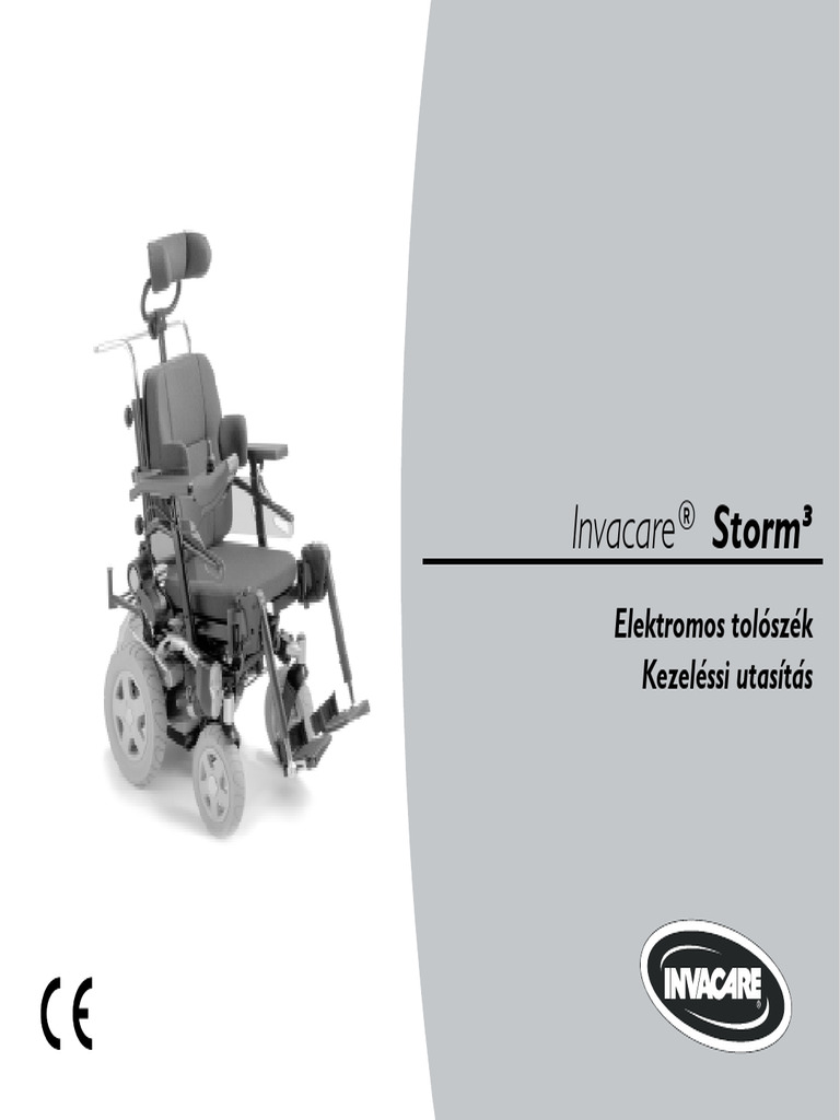 Invacare Storm 3 Elektromos Toloszek Usermanual Hun | PDF
